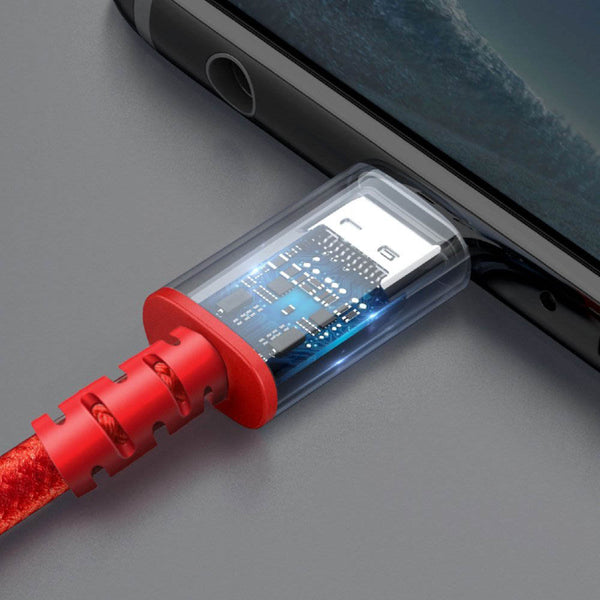 Anker Powerline Select+ 6' USB-C To USB-A Cable - Red – C2 Wireless - Boost