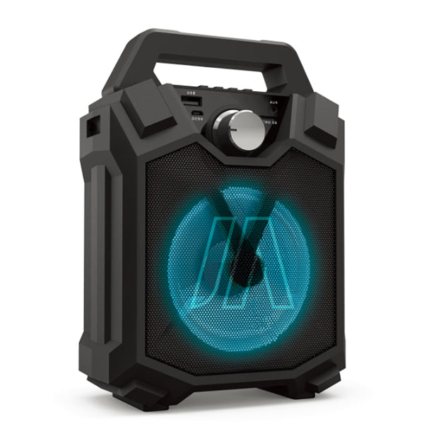 Max Power Rocker 4 Portable Bluetooth Speaker W/ Fm Radio - Black – C2 ...